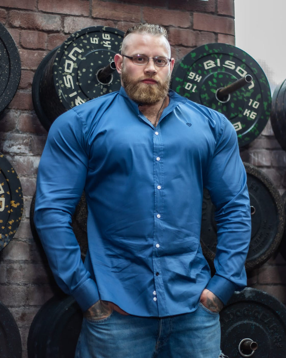Muscle Dress Shirts for Bodybuilders | Muscle Fit Dress Shirts – tagged ...